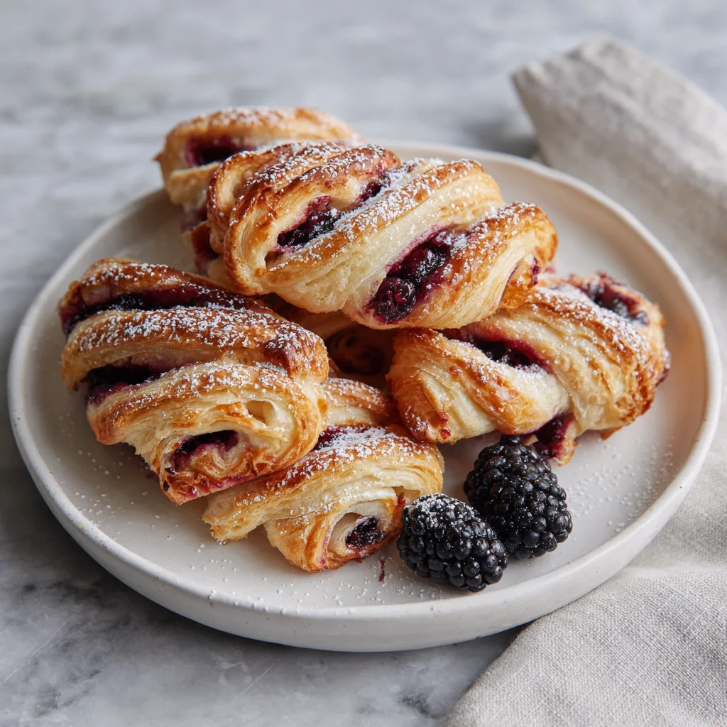 Blackberry Goat Cheese Pastry Twists: The Perfect Sweet-Savory Puff ...