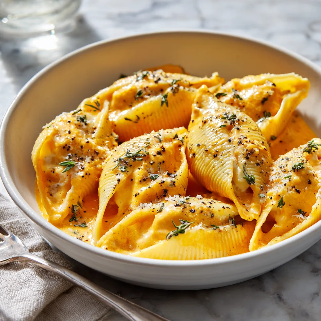 Creamy Pumpkin Gouda Stuffed Shells: The Ultimate Cozy Fall Pasta Bake ...
