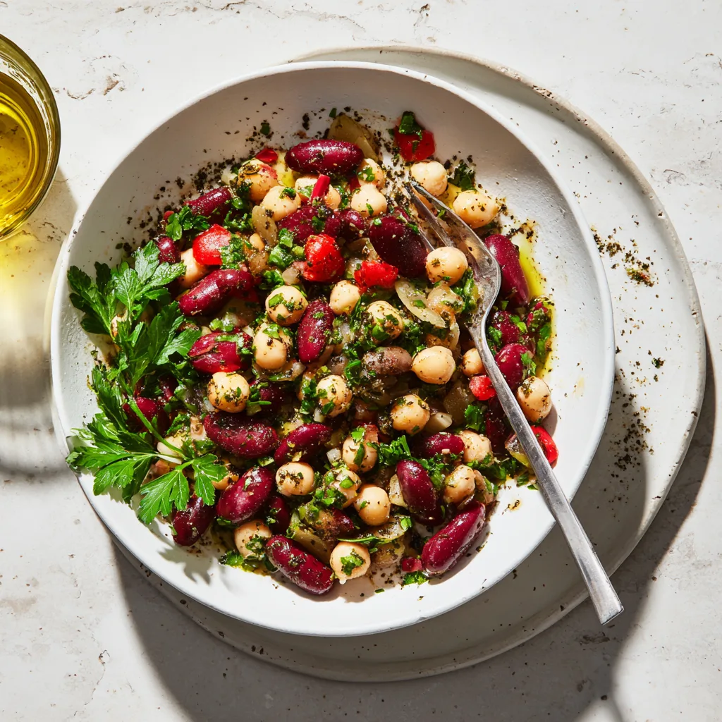 High-Protein Marinated Za’atar Bean Salad: A Flavor-Packed Protein ...