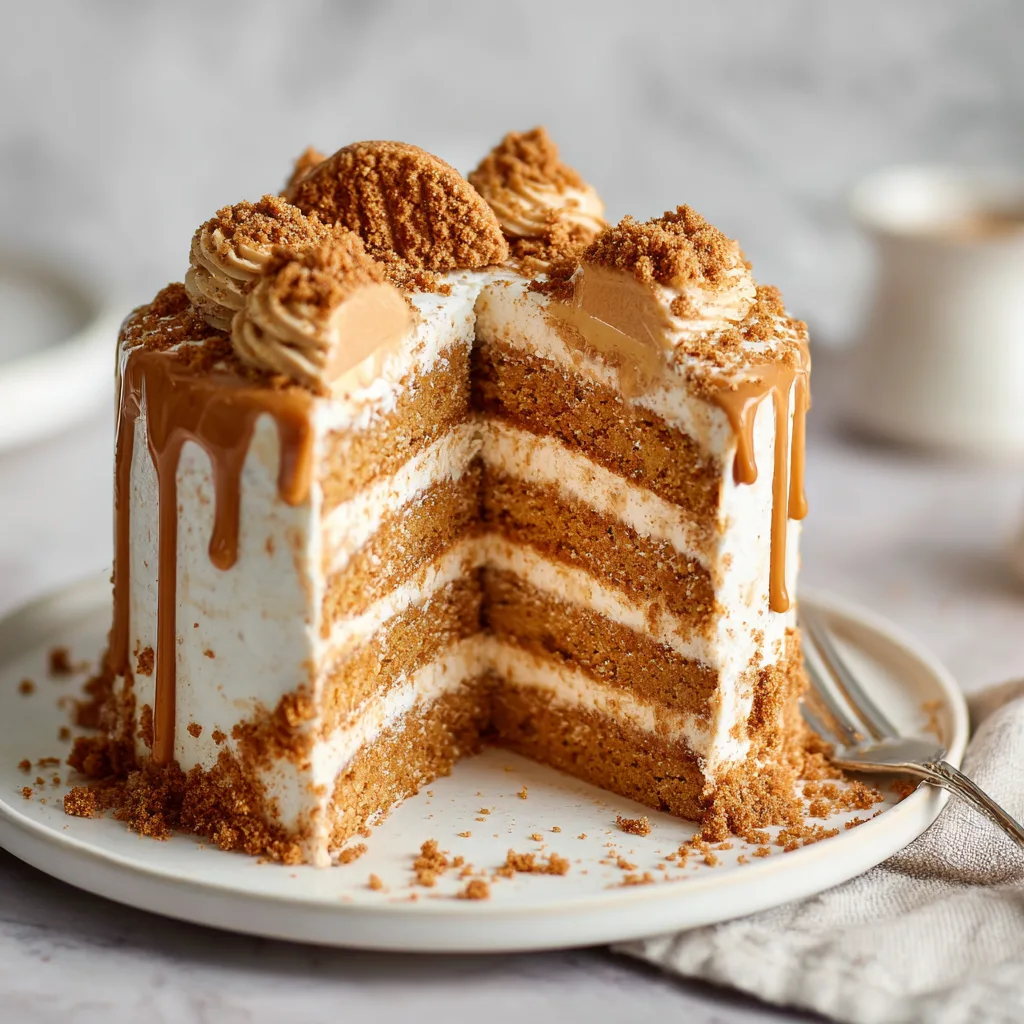 The Best Biscoff Layer Cake: A Cookie Butter Dream Worth Every Bite ...
